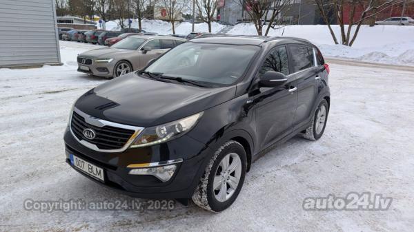Black Kia Sportage 2012 in Tallinn, with an engine capacity of 2.00 L and mileage of 254 thousand km for 7800 €, photo 1 on AUTOMOTO.COM.LV