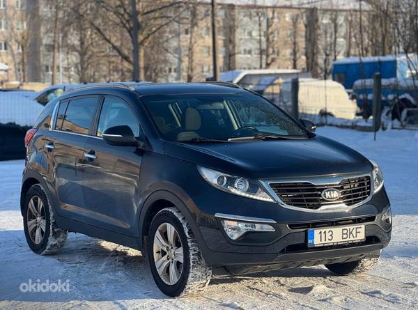 Черный Киа Sportage 2013 в Нарва, объемом двигателя 1.60 л и пробегом 154 тыс. км за 4999 €, фото 2 на AUTOMOTO.COM.LV