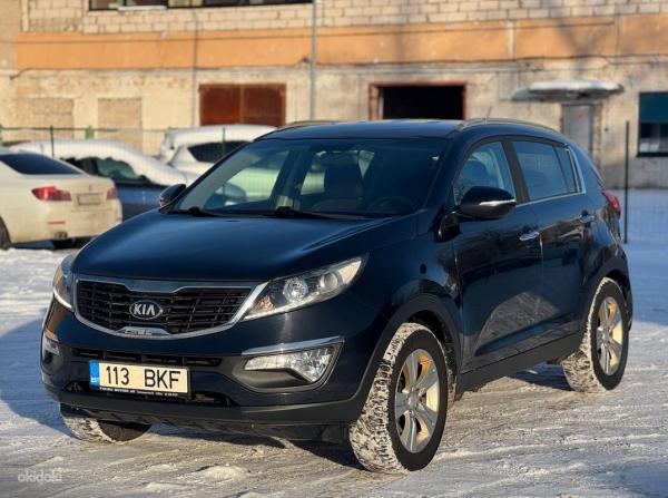 Черный Киа Sportage 2013 в Нарва, объемом двигателя 1.60 л и пробегом 154 тыс. км за 4999 €, фото 9 на AUTOMOTO.COM.LV