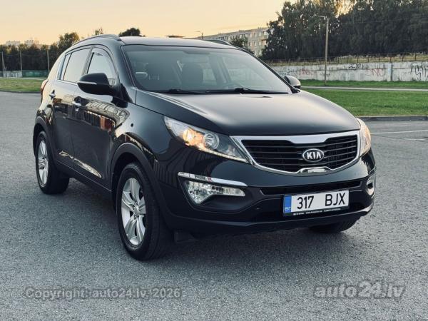 Черный Киа Sportage 2013 в Таллин, объемом двигателя 1.70 л и пробегом 132 тыс. км за 6290 €, фото 1 на AUTOMOTO.COM.LV