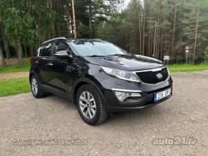 Black Kia Sportage 2015 in Tallinn, with an engine capacity of 1.60 L and mileage of 161 thousand km for 9900 €, photo  on AUTOMOTO.COM.LV