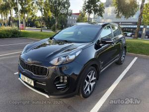 Black Kia Sportage 2016 in Tallinn, with an engine capacity of 2.00 L and mileage of 135 thousand km for 13990 €, photo  on AUTOMOTO.COM.LV