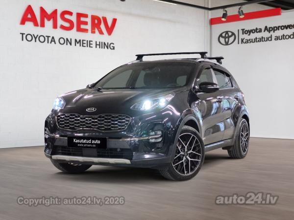 Melns Kia Sportage 2021 Tallina, ar dzinēja tilpumu 1.60 L un nobraukumu 100 tūkst. km par 19490 €, foto 1 vietnē AUTOMOTO.COM.LV