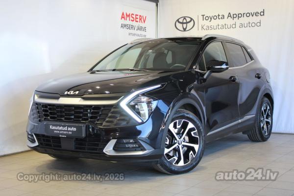 Black Kia Sportage 2022 in Tallinn, with an engine capacity of 1.60 L and mileage of 48 thousand km for 24990 €, photo 1 on AUTOMOTO.COM.LV