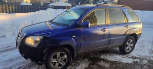 Синий Киа Sportage 2006 в Паневежис, объемом двигателя 1.98 л и пробегом 176 тыс. км за 1000 €, фото  на AUTOMOTO.COM.LV