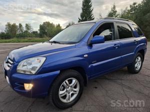 Синий Киа Sportage 2006 в Даугавпилс, объемом двигателя 2.00 л и пробегом 278 тыс. км за 1300 €, фото  на AUTOMOTO.COM.LV