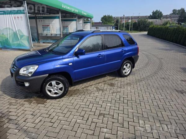 Zils Kia Sportage 2008 Ludza, ar dzinēja tilpumu 2.00 L un nobraukumu 251 tūkst. km par 3850 €, foto 1 vietnē AUTOMOTO.COM.LV