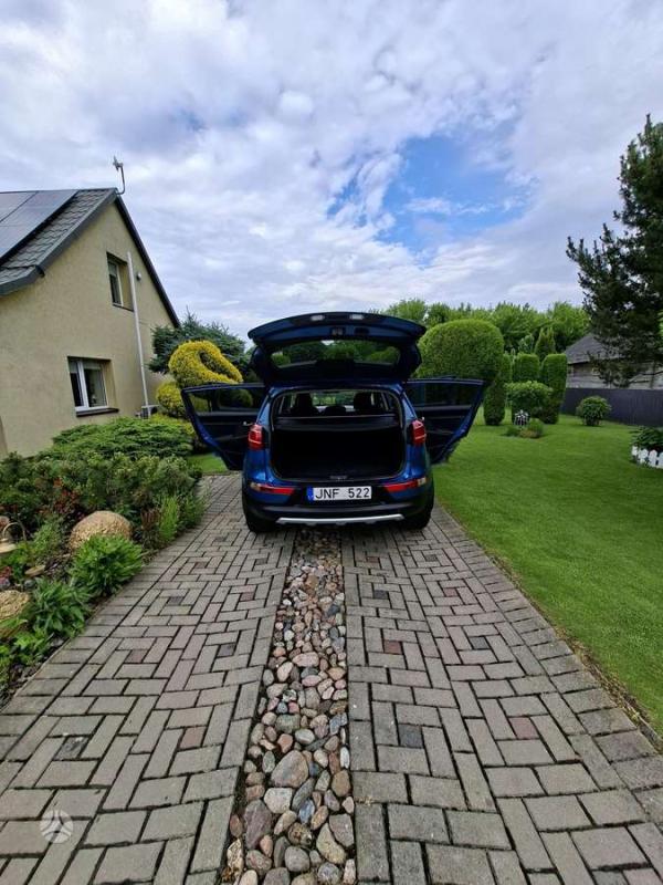 Синий Киа Sportage 2010 в Каунас, объемом двигателя 2.00 л и пробегом 271 тыс. км за 6999 €, фото 9 на AUTOMOTO.COM.LV