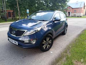 Zils Kia Sportage 2010 Panevēža, ar dzinēja tilpumu 1.99 L un nobraukumu 175 tūkst. km par 2500 €, foto  vietnē AUTOMOTO.COM.LV