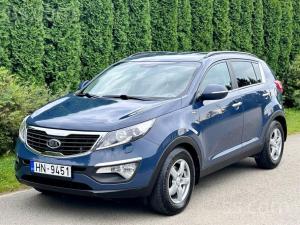 Синий Киа Sportage 2010 в Рига, объемом двигателя 2.00 л и пробегом 0 тыс. км за 5850 €, фото  на AUTOMOTO.COM.LV