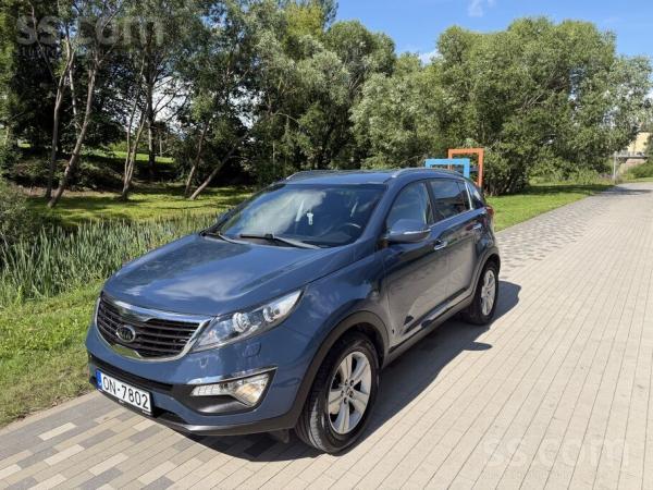 Синий Киа Sportage 2011 в Резекне, объемом двигателя 1.70 л и пробегом 0 тыс. км за 6850 €, фото 2 на AUTOMOTO.COM.LV