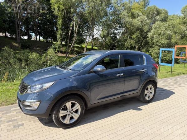 Синий Киа Sportage 2011 в Резекне, объемом двигателя 1.70 л и пробегом 0 тыс. км за 6850 €, фото 4 на AUTOMOTO.COM.LV