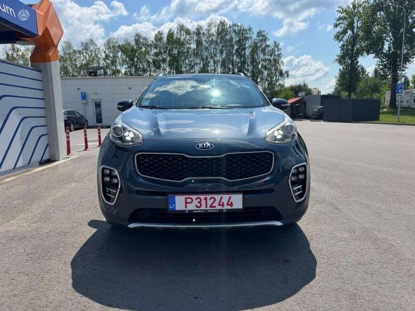 Zils Kia Sportage 2016 Viļņa, ar dzinēja tilpumu 1.69 L un nobraukumu 141 tūkst. km par 8200 €, foto 1 vietnē AUTOMOTO.COM.LV