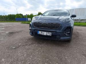 Синий Киа Sportage 2017 в Мариямполе, объемом двигателя 2.36 л и пробегом 250 тыс. км за 9999 €, фото  на AUTOMOTO.COM.LV