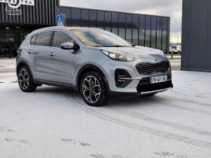 Zils Kia Sportage 2018 Šauļi, ar dzinēja tilpumu 1.60 L un nobraukumu 165 tūkst. km par 13999 €, foto  vietnē AUTOMOTO.COM.LV