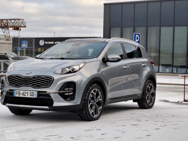 Синий Киа Sportage 2018 в Шяуляй, объемом двигателя 1.60 л и пробегом 165 тыс. км за 13999 €, фото 2 на AUTOMOTO.COM.LV