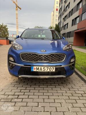 Zils Kia Sportage 2018 Viļņa, ar dzinēja tilpumu 1.60 L un nobraukumu 133 tūkst. km par 16500 €, foto  vietnē AUTOMOTO.COM.LV