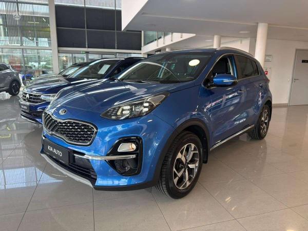 Zils Kia Sportage 2018 Viļņa, ar dzinēja tilpumu 1.59 L un nobraukumu 55 tūkst. km par 14900 €, foto 1 vietnē AUTOMOTO.COM.LV