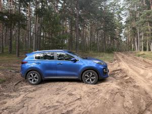 Синий Киа Sportage 2018 в Вильнюс, объемом двигателя 1.60 л и пробегом 136 тыс. км за 15000 €, фото  на AUTOMOTO.COM.LV