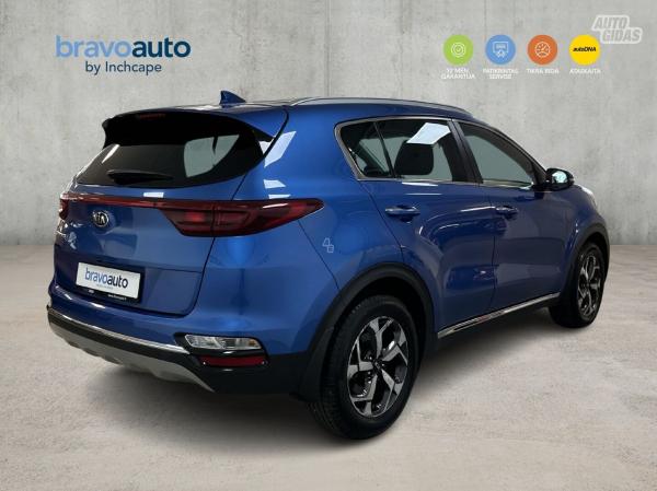 Blue Kia Sportage 2019 in Vilnius, with an engine capacity of 1.60 L and mileage of 92 thousand km for 15550 €, photo 5 on AUTOMOTO.COM.LV