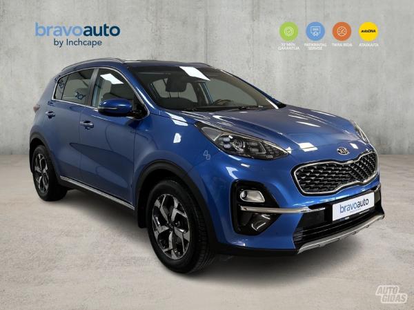Blue Kia Sportage 2019 in Vilnius, with an engine capacity of 1.60 L and mileage of 92 thousand km for 15550 €, photo 6 on AUTOMOTO.COM.LV