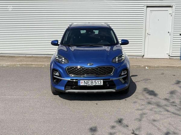 Blue Kia Sportage 2019 in Vilnius, with an engine capacity of 1.60 L and mileage of 102 thousand km for 15500 €, photo 5 on AUTOMOTO.COM.LV