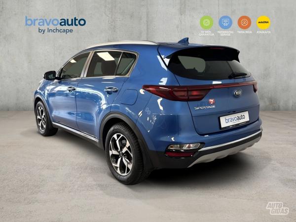 Blue Kia Sportage 2019 in Vilnius, with an engine capacity of 1.60 L and mileage of 103 thousand km for 17500 €, photo 3 on AUTOMOTO.COM.LV