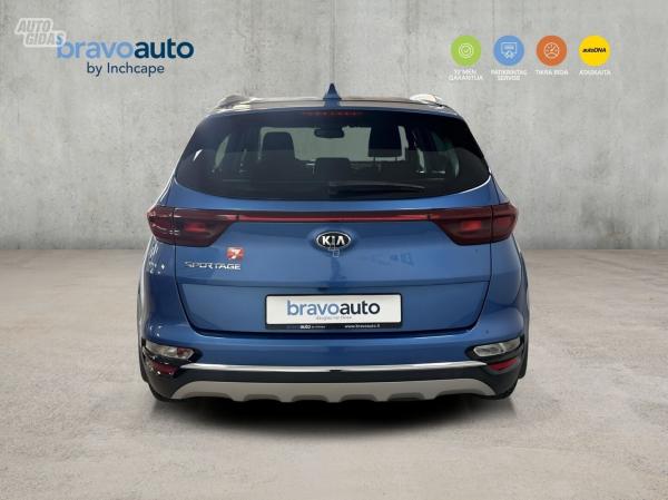 Blue Kia Sportage 2019 in Vilnius, with an engine capacity of 1.60 L and mileage of 103 thousand km for 17500 €, photo 4 on AUTOMOTO.COM.LV