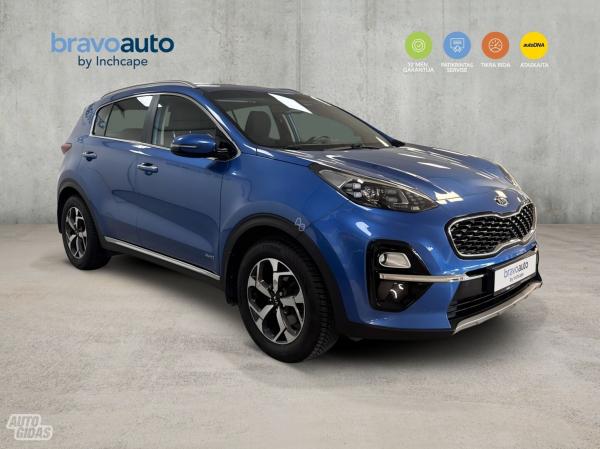 Blue Kia Sportage 2019 in Vilnius, with an engine capacity of 1.60 L and mileage of 103 thousand km for 17500 €, photo 6 on AUTOMOTO.COM.LV