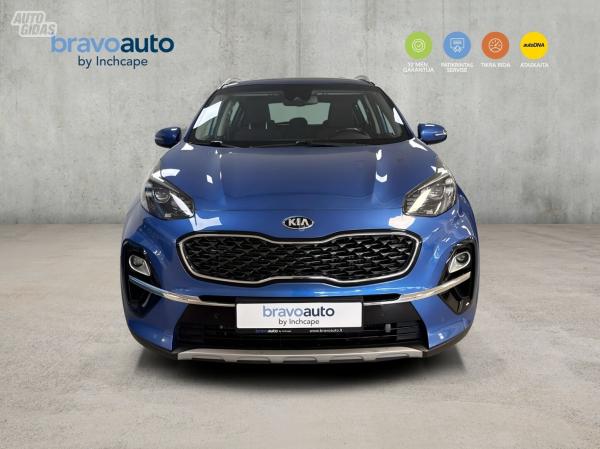 Blue Kia Sportage 2019 in Vilnius, with an engine capacity of 1.60 L and mileage of 103 thousand km for 17500 €, photo 7 on AUTOMOTO.COM.LV