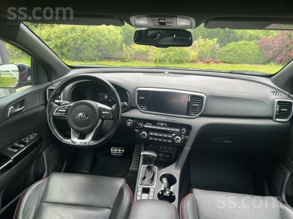 Zils Kia Sportage 2019 Limbaži, ar dzinēja tilpumu 2.00 L un nobraukumu 183 tūkst. km par 15500 €, foto 7 vietnē AUTOMOTO.COM.LV