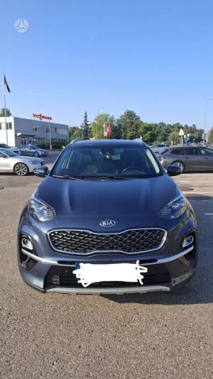 Синий Киа Sportage 2019 в Вильнюс, объемом двигателя 1.59 л и пробегом 111 тыс. км за 15500 €, фото  на AUTOMOTO.COM.LV