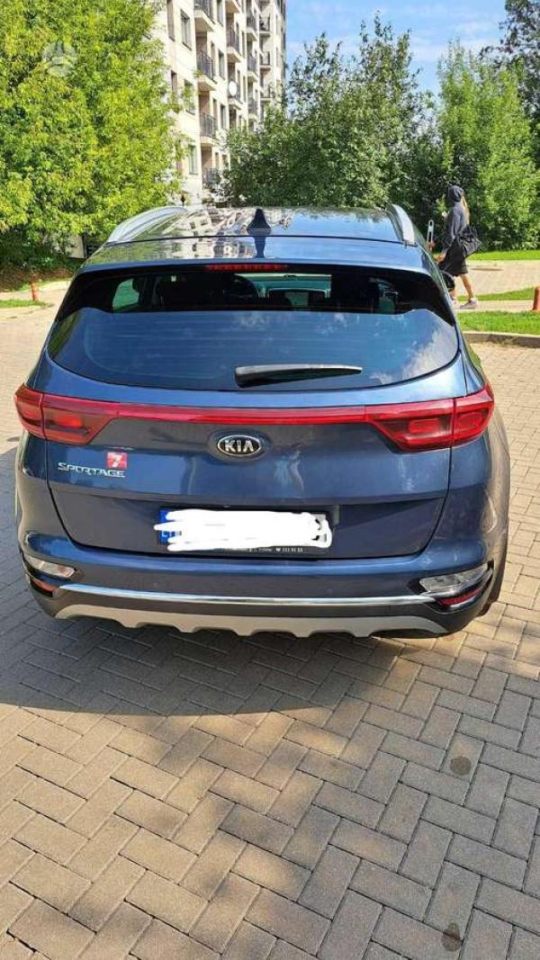 Синий Киа Sportage 2019 в Вильнюс, объемом двигателя 1.59 л и пробегом 111 тыс. км за 15500 €, фото 3 на AUTOMOTO.COM.LV