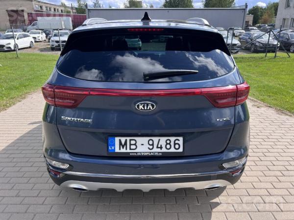 Zils Kia Sportage 2019 Limbaži, ar dzinēja tilpumu 2.00 L un nobraukumu 183 tūkst. km par 14500 €, foto 5 vietnē AUTOMOTO.COM.LV