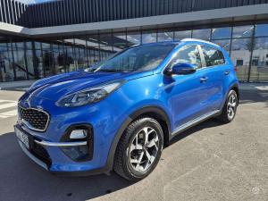 Blue Kia Sportage 2019 in Kaunas, with an engine capacity of 1.60 L and mileage of 240 thousand km for 12450 €, photo  on AUTOMOTO.COM.LV