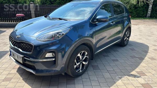 Blue Kia Sportage 2020 in Riga, with an engine capacity of 1.60 L and mileage of 182 thousand km for 14850 €, photo 7 on AUTOMOTO.COM.LV