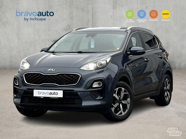 Zils Kia Sportage 2020 Kauņa, ar dzinēja tilpumu 1.60 L un nobraukumu 130 tūkst. km par 16974 €, foto 1 vietnē AUTOMOTO.COM.LV