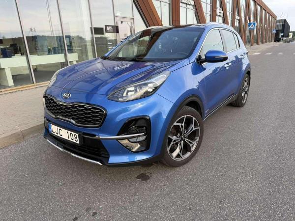 Синий Киа Sportage 2020 в Вильнюс, объемом двигателя 1.59 л и пробегом 133 тыс. км за 19500 €, фото 1 на AUTOMOTO.COM.LV