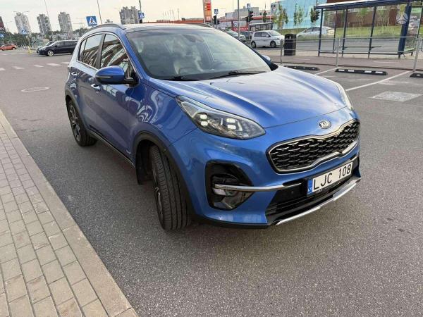 Синий Киа Sportage 2020 в Вильнюс, объемом двигателя 1.59 л и пробегом 133 тыс. км за 19500 €, фото 2 на AUTOMOTO.COM.LV