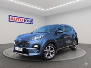 Blue Kia Sportage 2020 in Vilnius, with an engine capacity of 1.60 L and mileage of 117 thousand km for 16999 €, photo  on AUTOMOTO.COM.LV