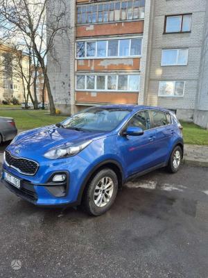 Blue Kia Sportage 2021 in Klaipeda, with an engine capacity of 1.59 L and mileage of 86 thousand km for 17000 €, photo  on AUTOMOTO.COM.LV