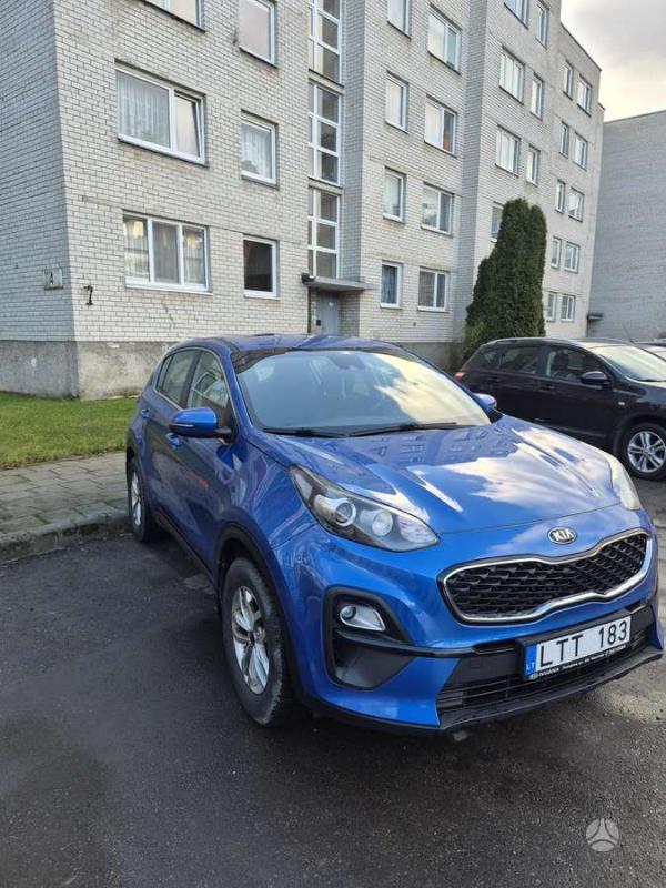 Blue Kia Sportage 2021 in Klaipeda, with an engine capacity of 1.59 L and mileage of 86 thousand km for 17000 €, photo 3 on AUTOMOTO.COM.LV