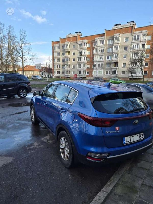Blue Kia Sportage 2021 in Klaipeda, with an engine capacity of 1.59 L and mileage of 86 thousand km for 17000 €, photo 5 on AUTOMOTO.COM.LV