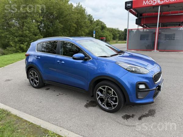 Zils Kia Sportage 2021 Daugavpils, ar dzinēja tilpumu 1.60 L un nobraukumu 78 tūkst. km par 17000 €, foto 3 vietnē AUTOMOTO.COM.LV