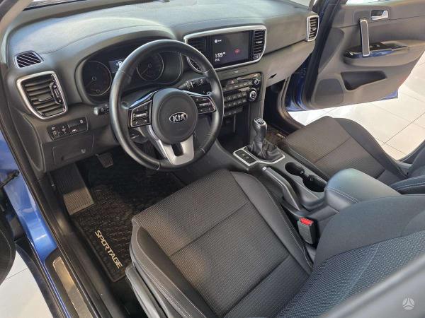Blue Kia Sportage 2021 in Kaunas, with an engine capacity of 1.60 L and mileage of 87 thousand km for 13900 €, photo 7 on AUTOMOTO.COM.LV