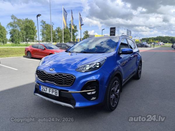 Синий Киа Sportage 2021 в Таллин, объемом двигателя 1.60 л и пробегом 55 тыс. км за 20500 €, фото 2 на AUTOMOTO.COM.LV