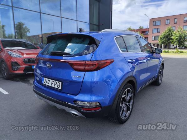 Синий Киа Sportage 2021 в Таллин, объемом двигателя 1.60 л и пробегом 55 тыс. км за 20500 €, фото 3 на AUTOMOTO.COM.LV