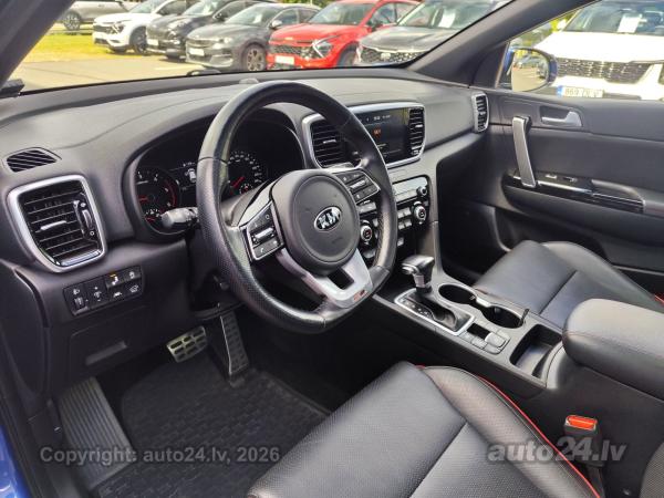 Синий Киа Sportage 2021 в Таллин, объемом двигателя 1.60 л и пробегом 55 тыс. км за 20500 €, фото 6 на AUTOMOTO.COM.LV