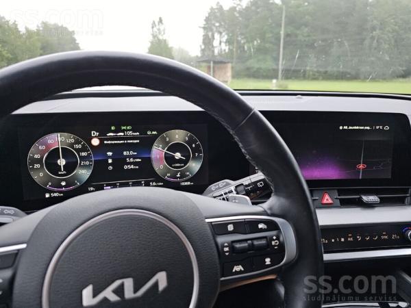 Zils Kia Sportage 2022 Liepāja, ar dzinēja tilpumu 1.60 L un nobraukumu 48 tūkst. km par 23700 €, foto 4 vietnē AUTOMOTO.COM.LV