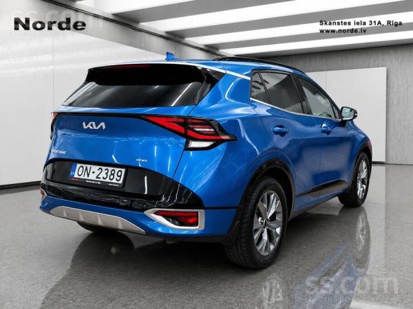 Zils Kia Sportage 2022 Rīga, ar dzinēja tilpumu 1.60 L un nobraukumu 63 tūkst. km par 24590 €, foto 4 vietnē AUTOMOTO.COM.LV